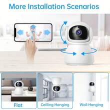 2.4G Wireless WiFi Indoor Surveillance Camera, 2 Million Pixels High ...
