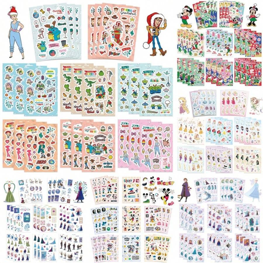 Disney Disney Princess Frozen DIY Sticker Set (8 Styles) - Reusable ...