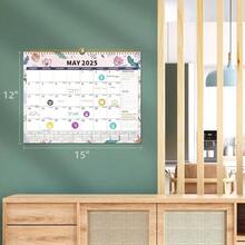 Wall Calendar 2025 - 2026 Large With Bound, 18 Month Big Calendar From ...