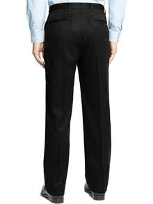 Men's Cozy Hidden Expandable Waist Dress Pants | Premium Stretch ...