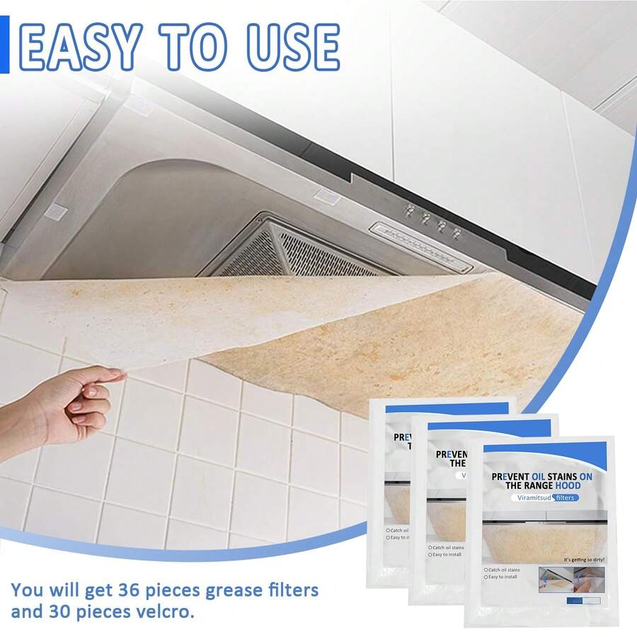 Universal Cooker Hood Filter Cut To Size, 430mm*450mm 12pcs Of ...