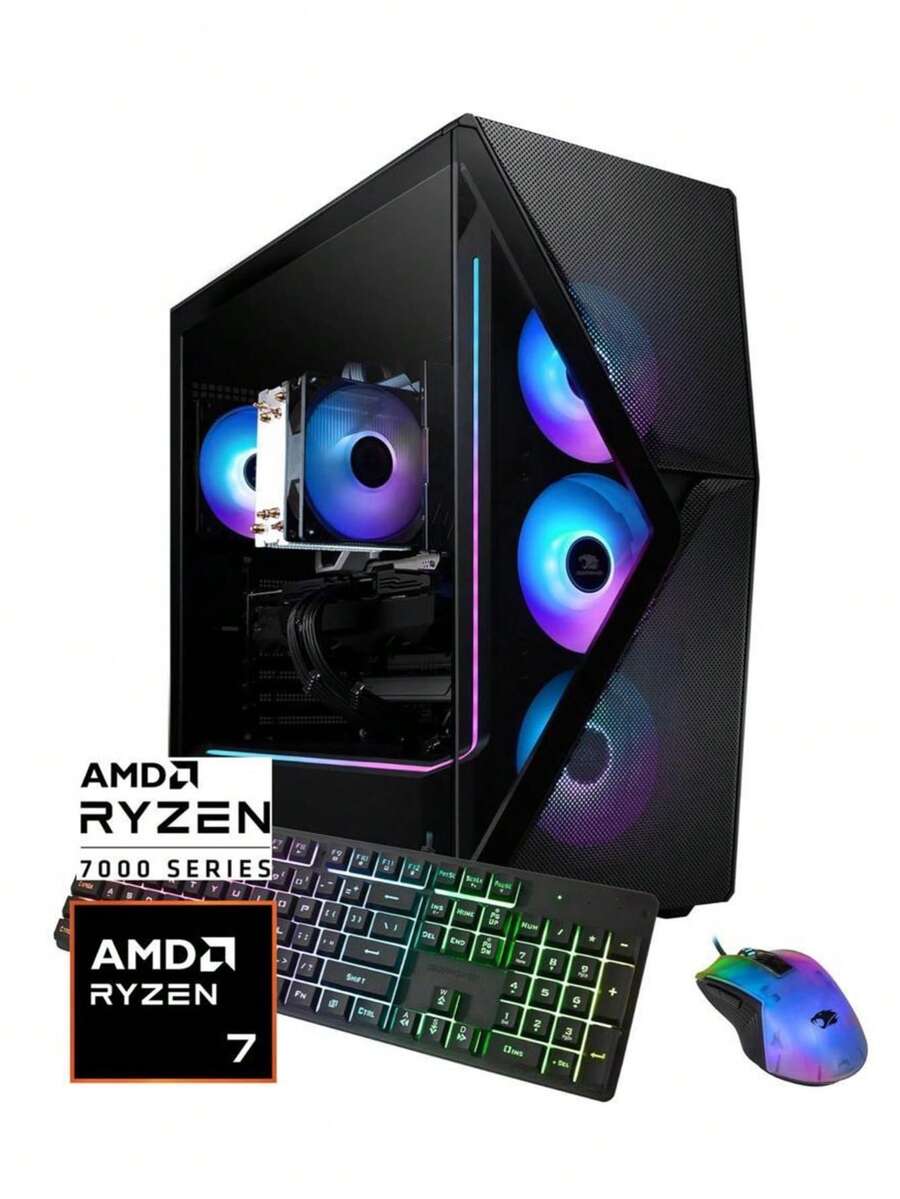 IBUYPOWER IBUYPOWER Slate 8 MESH PC de Escritorio para Juegos - AMD ...