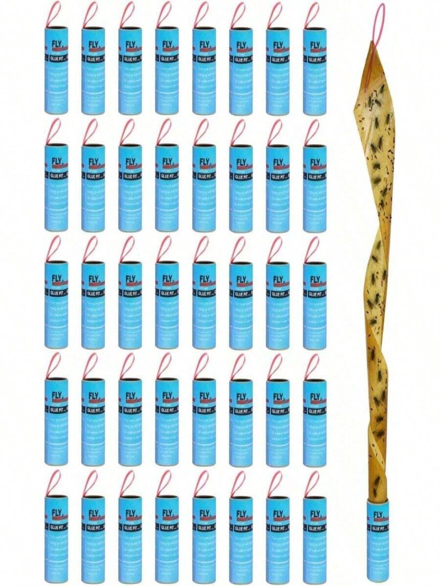 Us Store Stingmon 40 Pack Sticky Fly Trap Indoor, Fly Traps Outdoor ...