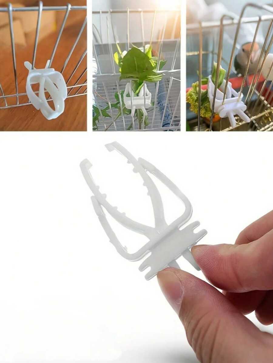 1/3Pcs Pet Bird Feeder Clips, Parrot Fruit & Vegetable Feeding Clip ...