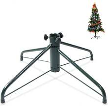 ELFJOY Christmas Tree Stand 19.7 Inches Iron Metal Bracket Rubber Pad ...