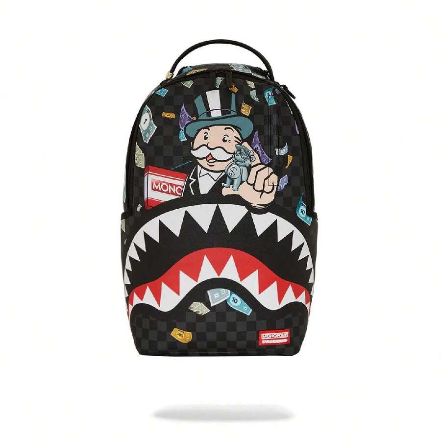 Sprayground Sprayground Monopoly Shark Rich Backpack Unisex Multi ...