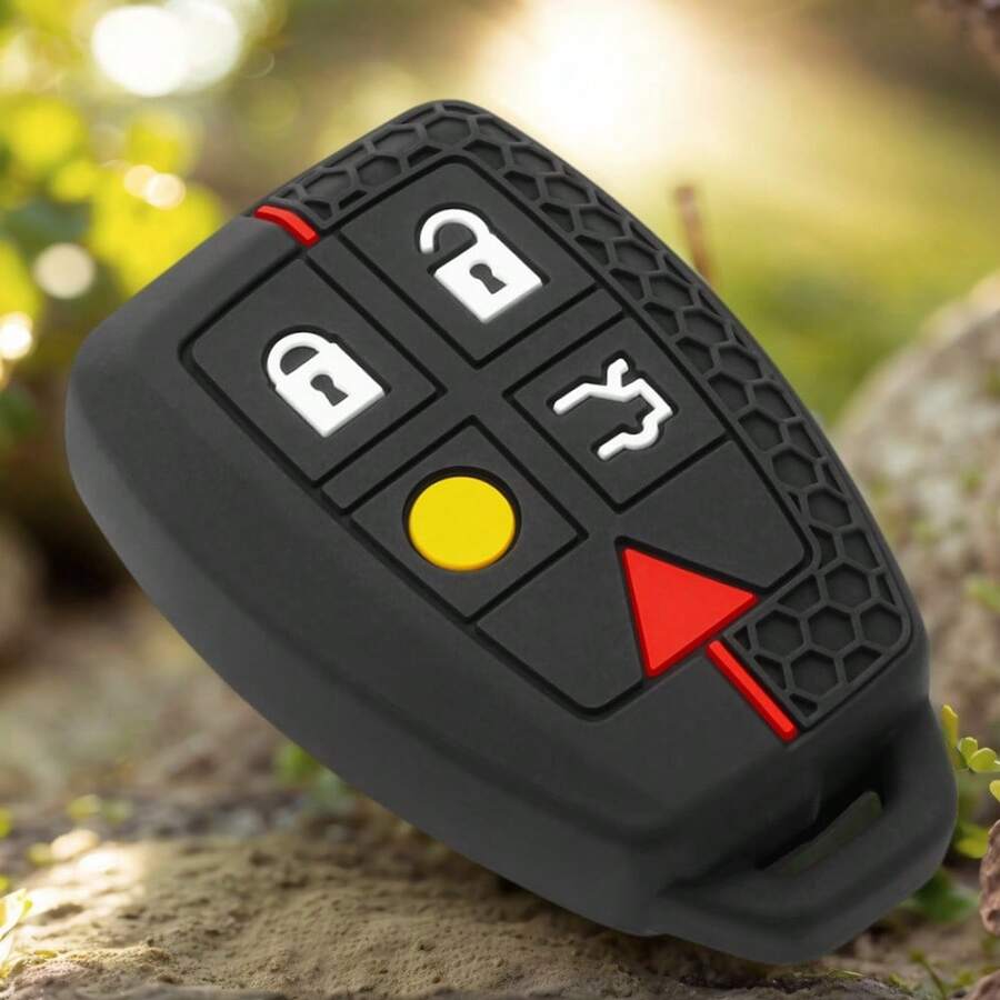 For Volvo C30 C70 S40 V50 2004 - 2007 Silicone Remote Key Case Fob ...