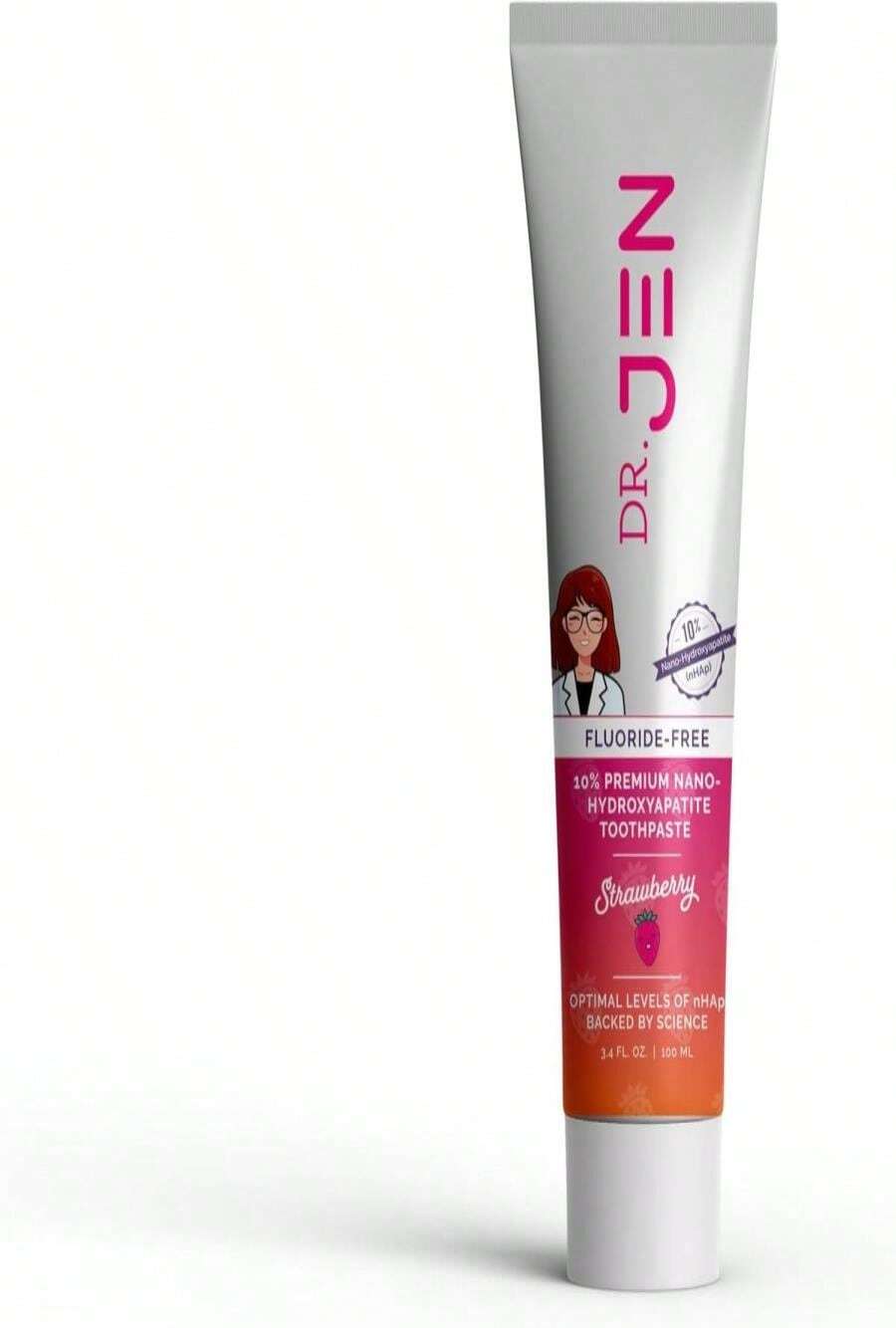 Dr Jen'S 10% Nano Hydroxyapatite Toothpaste - Fluoride Free, Xylitol ...