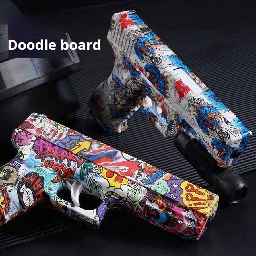 1pc Automatic Graffiti Toy Gun - Educational Model - Cosplay Prop ...