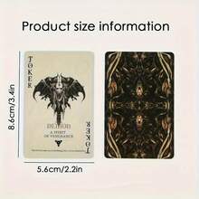 1 Sets Of Devil's Eye Playing Cards - High-Definition Patterned Cool ...