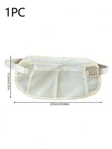 Invisible Travel Waist Packs Pouch For Passport Money Belt Bag Hidden ...