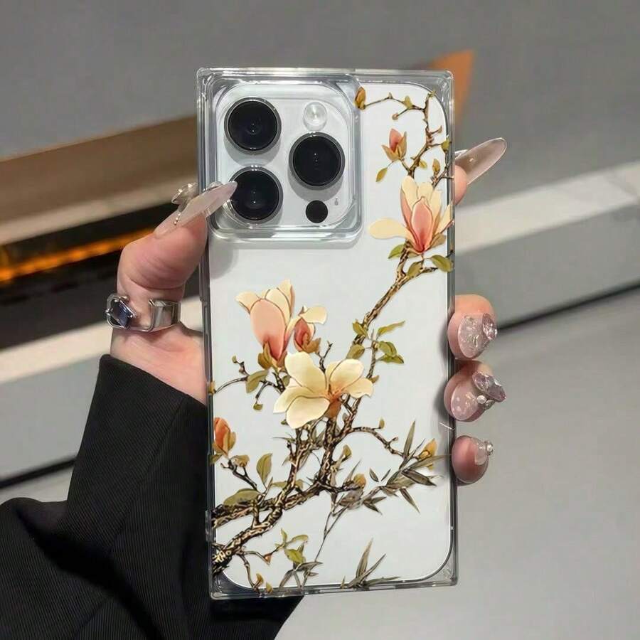 New Square Phone With Full Branch Orchids, Featuring Large Hole Square ...