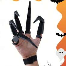 1pc Halloween Jointed Fingers, Halloween Knuckle Claws Gloves, Cosplay ...