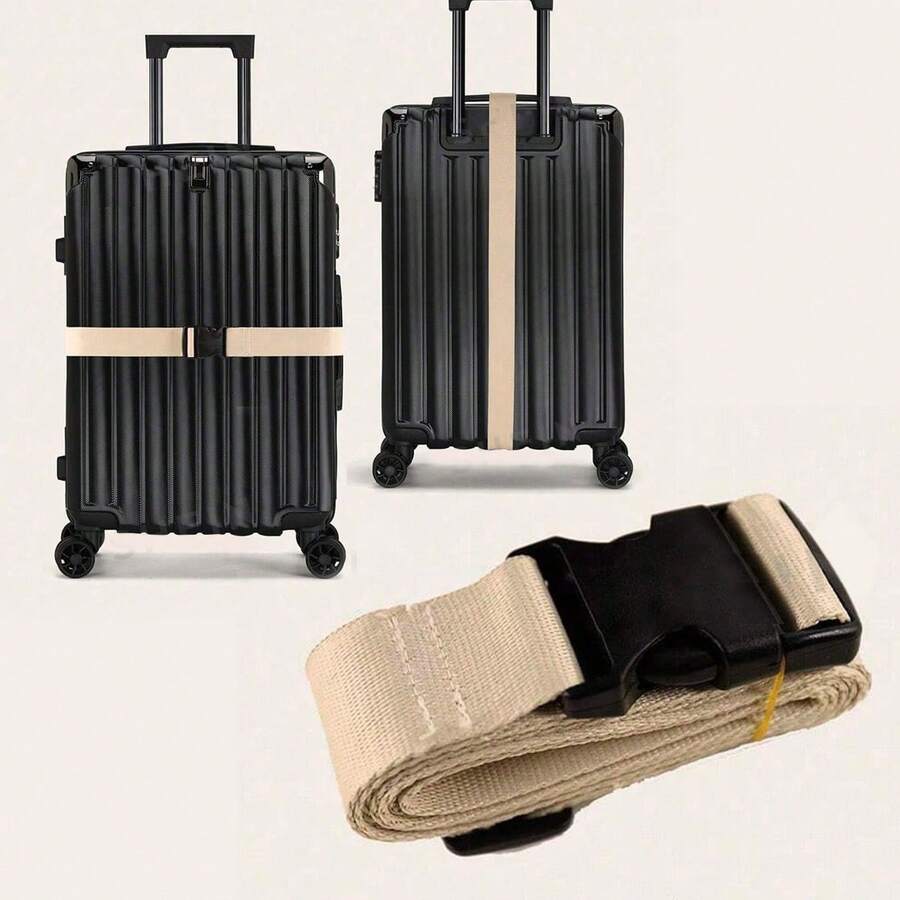 1PC Travel Luggage Strap Adjustable Password Lock Packing Belt Baggage ...