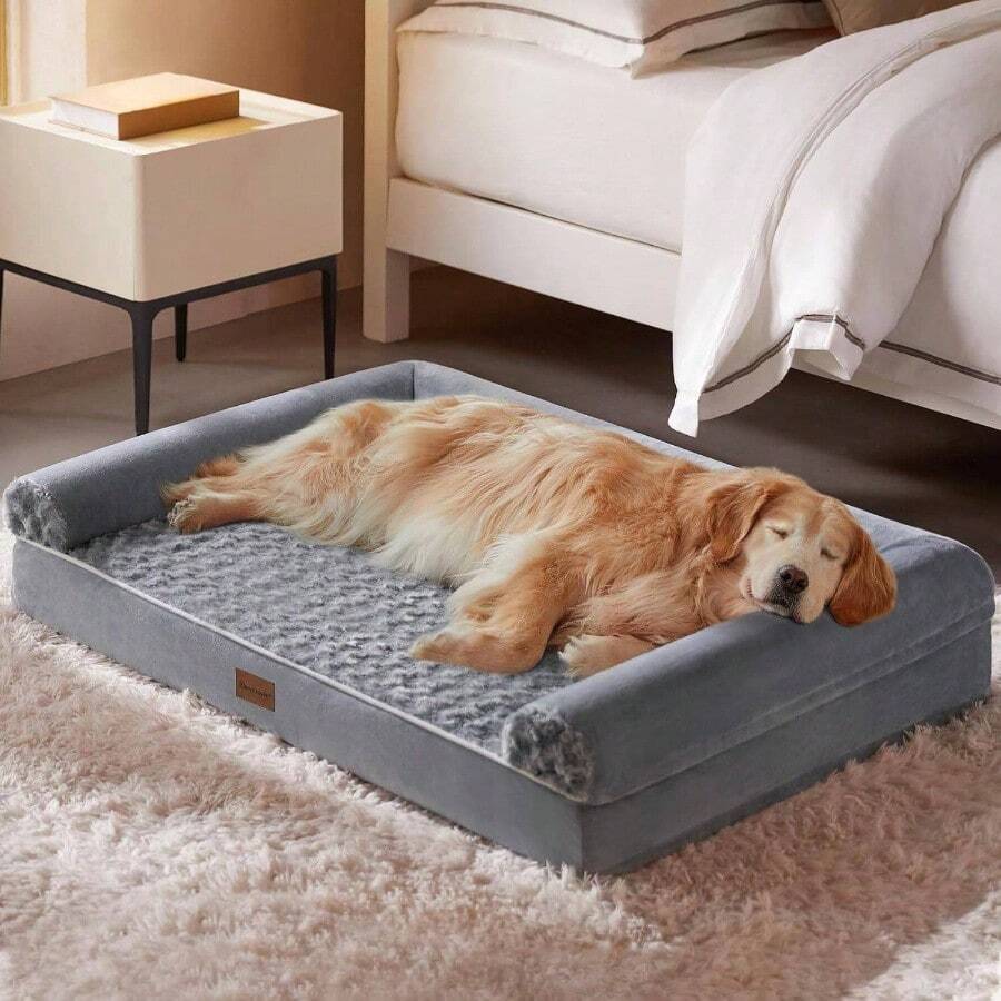 Dog Beds Large Dogs, Orthopedic Dog Bed Medium Large Dogs, Big ...