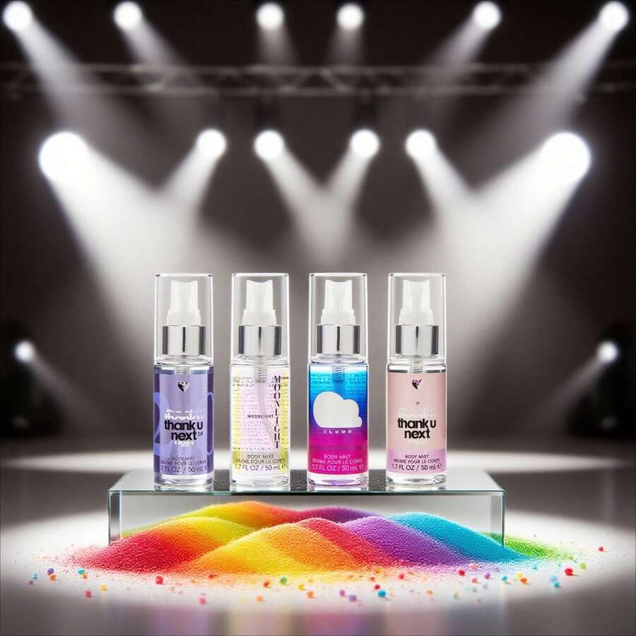4PC Body Spray Coffret, 1.7 OZ (Thank U Next 2.0, Moonlight, Cloud ...