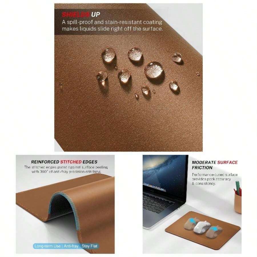 Mouse Pad 30 Larger With Anti - Fray Stitching, Premium - Textured ...