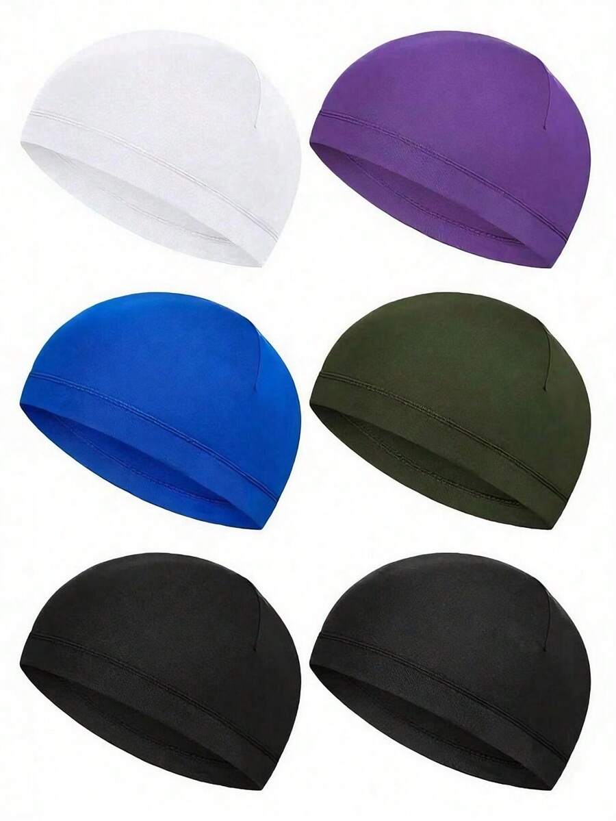 1 Pc Skull Caps Helmet Liner Sweat Wicking Cap Running Hats Cycling ...