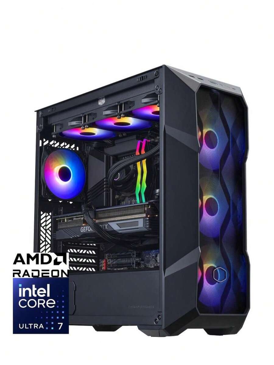Cooler Master TD5 Pro - Intel Core Ultra 7-265KF - Radeon RX 7800 XT ...