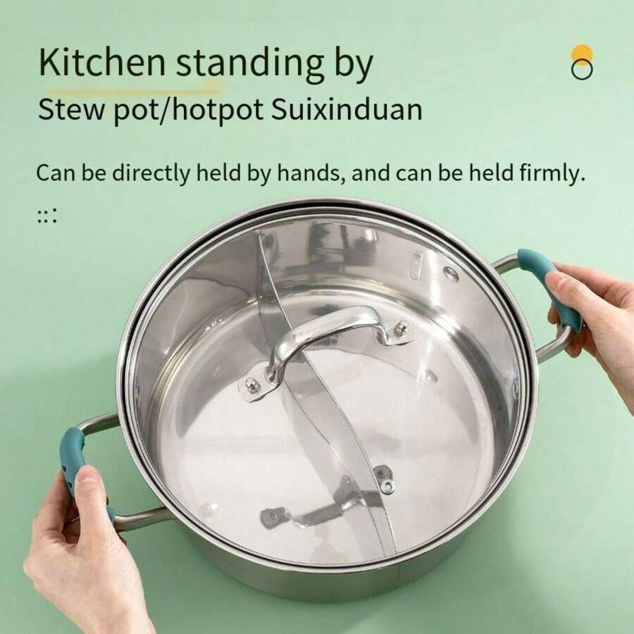 2pcs Silicone Pot Handle Covers, Creative Hollow Heart Detail Heat ...