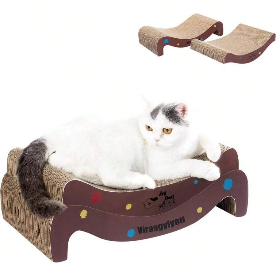 Scratcher Scratchers Indoor Cats Kitten Scratching Post, Couch Corner ...