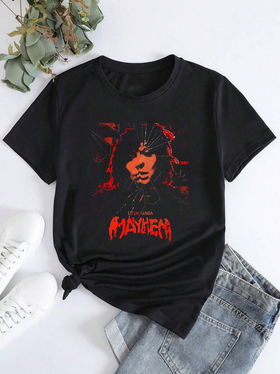 Lady Gaga The Mayhem Shirt, Vintage Lady Gaga Shirt, Lady Gaga Fan Gift ...