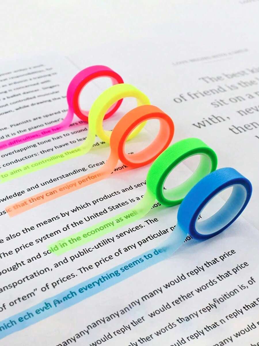 Transparent Sticky Notes Tape, Ultra-Thin Index Stickers, Removable ...