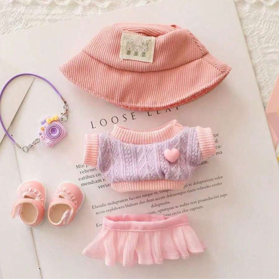 17cm For Labubu Clothes 1st & 2nd Gen Blind Box Accessories (Outfit ...