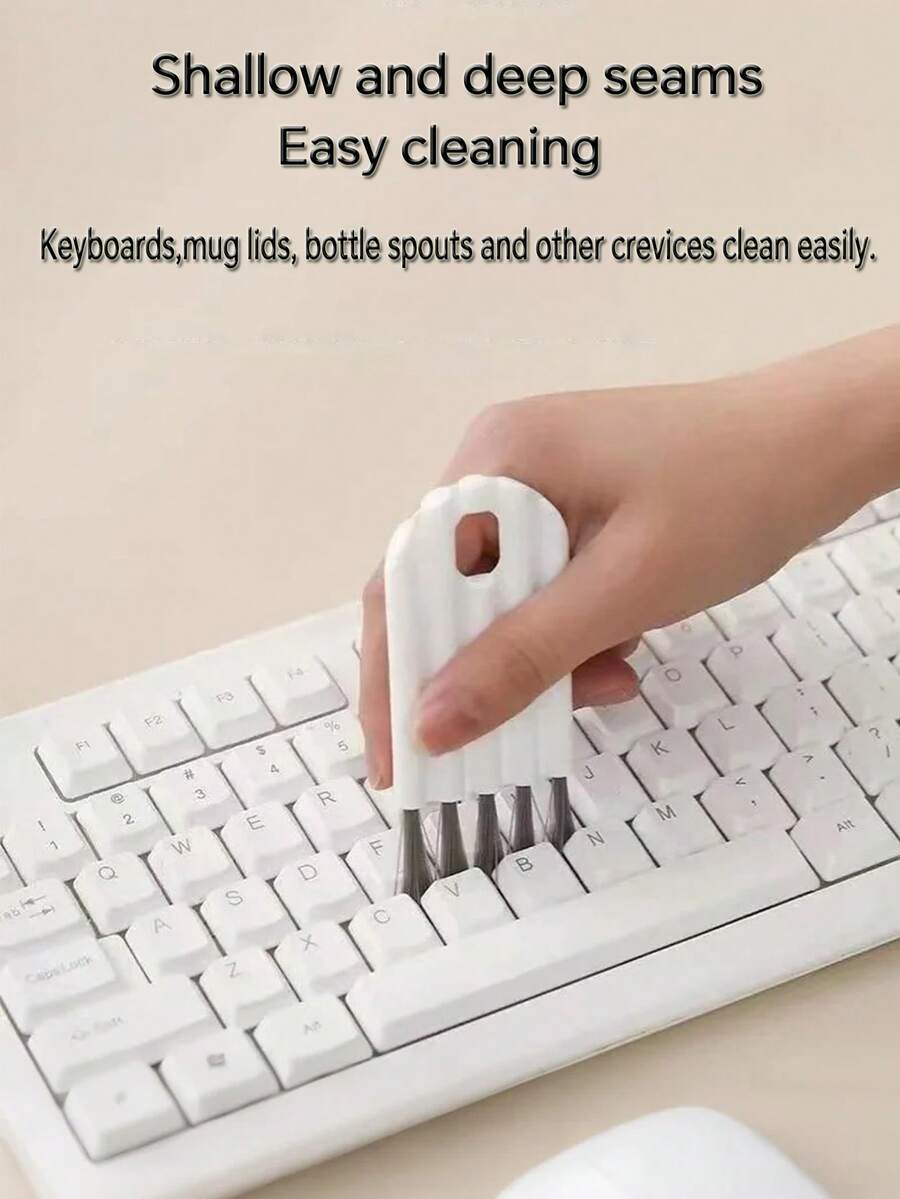 6pcs Multi-Functional Computer Cleaning Brush Set: Soft Brush Keyboard ...