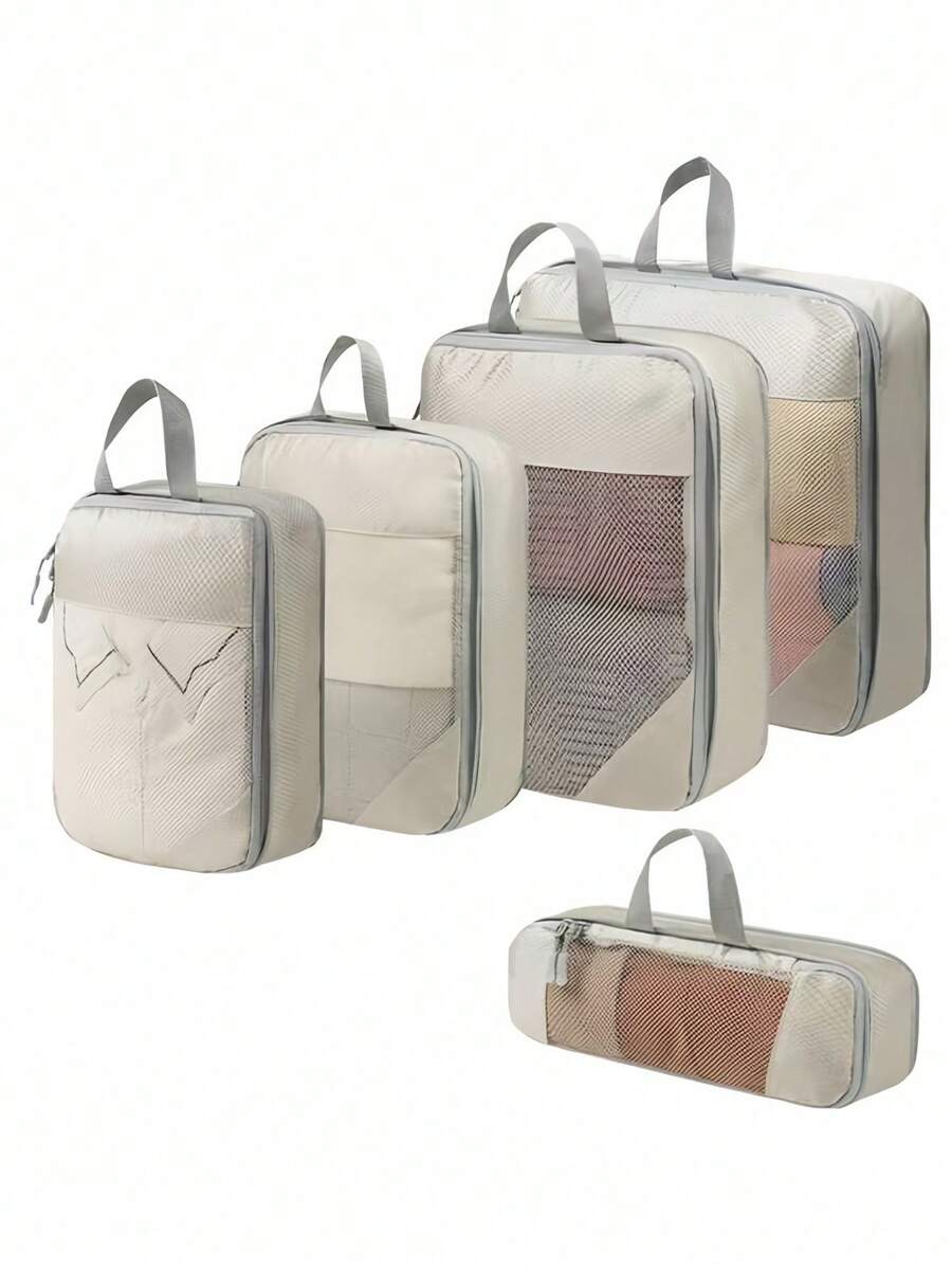 Compressed Packaging Cube, Clothing Storage, Travel Storage Bag Set ...