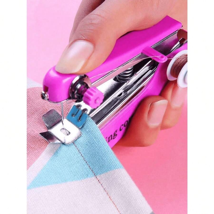 1 Piece Mini Manual Sewing Machine, All-In-One, Quick Sewing, Portable ...