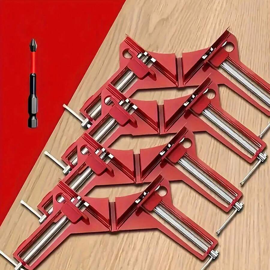 2pcs/4pcs 90° Corner Clamps For Woodworking – Adjustable Right Angle ...