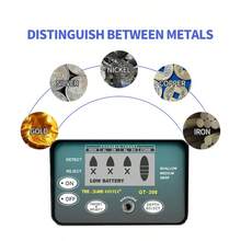 Professional Metal Detector, Waterproof IP68 Metal Detector With ...