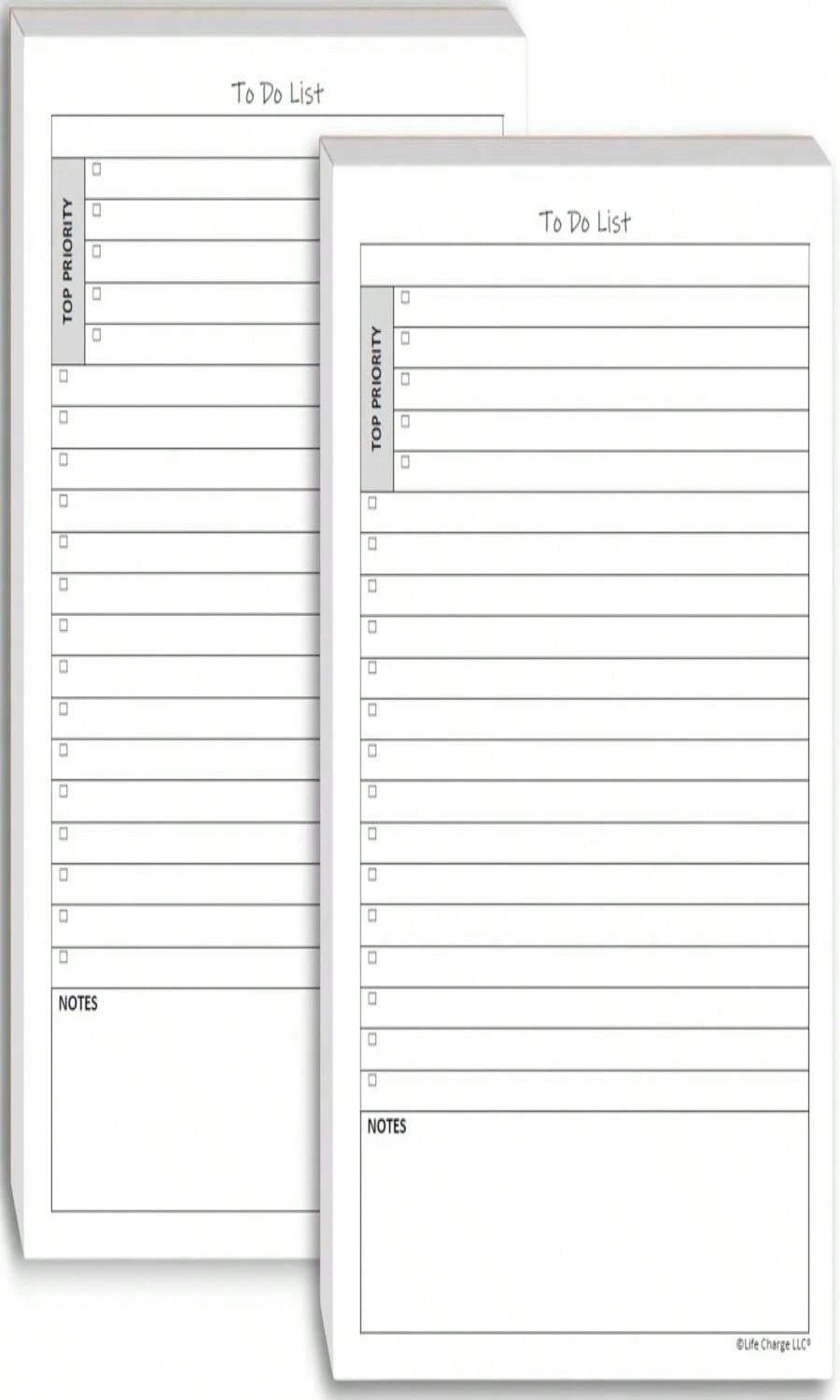 Weekly To Do List Notepad, 60 Page Task Planning Pad W_Daily Checklist ...