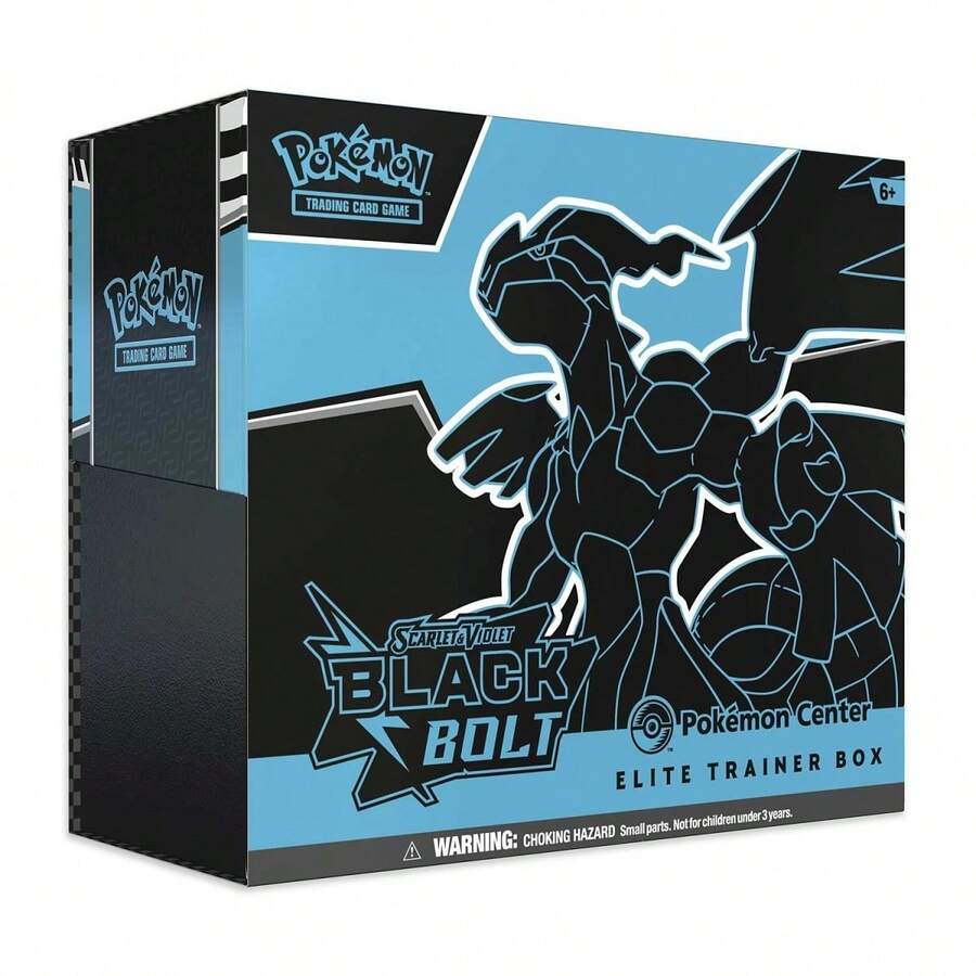 Pokemon TCG Scarlet & Violet 10.5 Black Bolt Pokemon Center Elite ...