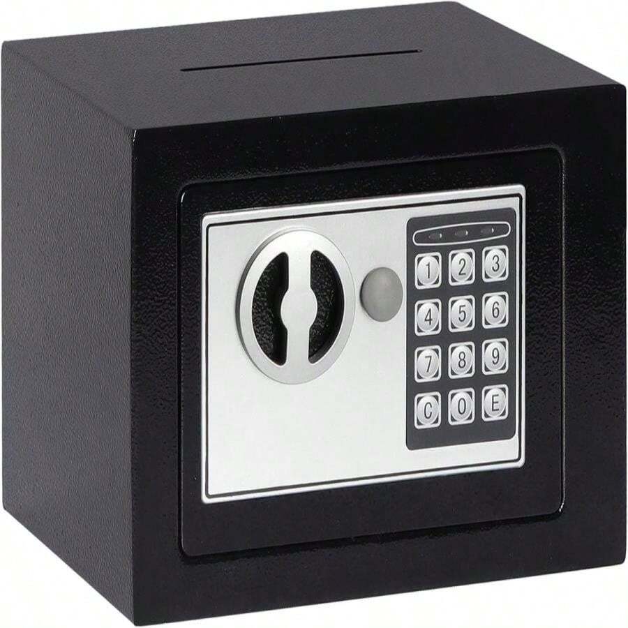 Jssmst Small Safe Box For Money - 023CF Mini Safe With Electronic ...
