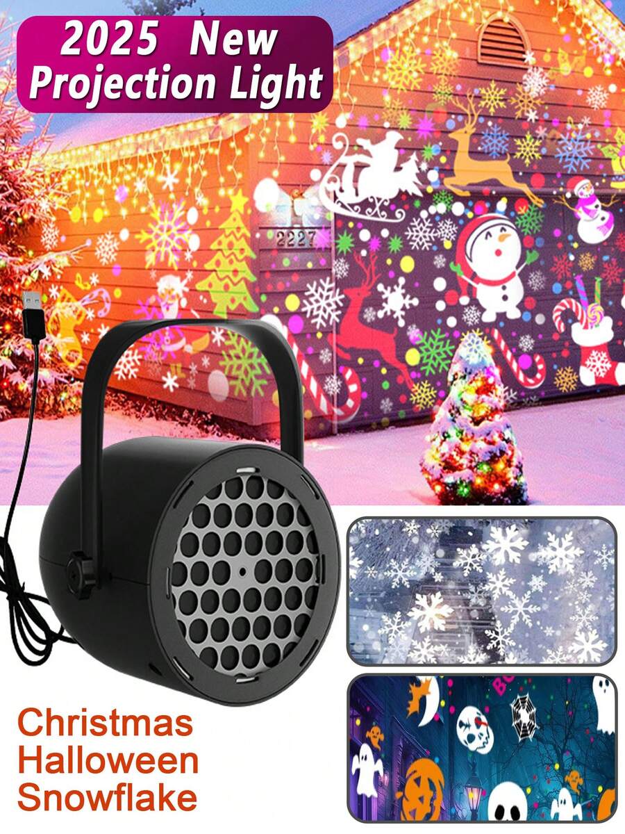 Newest Holiday Projector Lights Outdoor/Indoor, Christmas LED Lights ...
