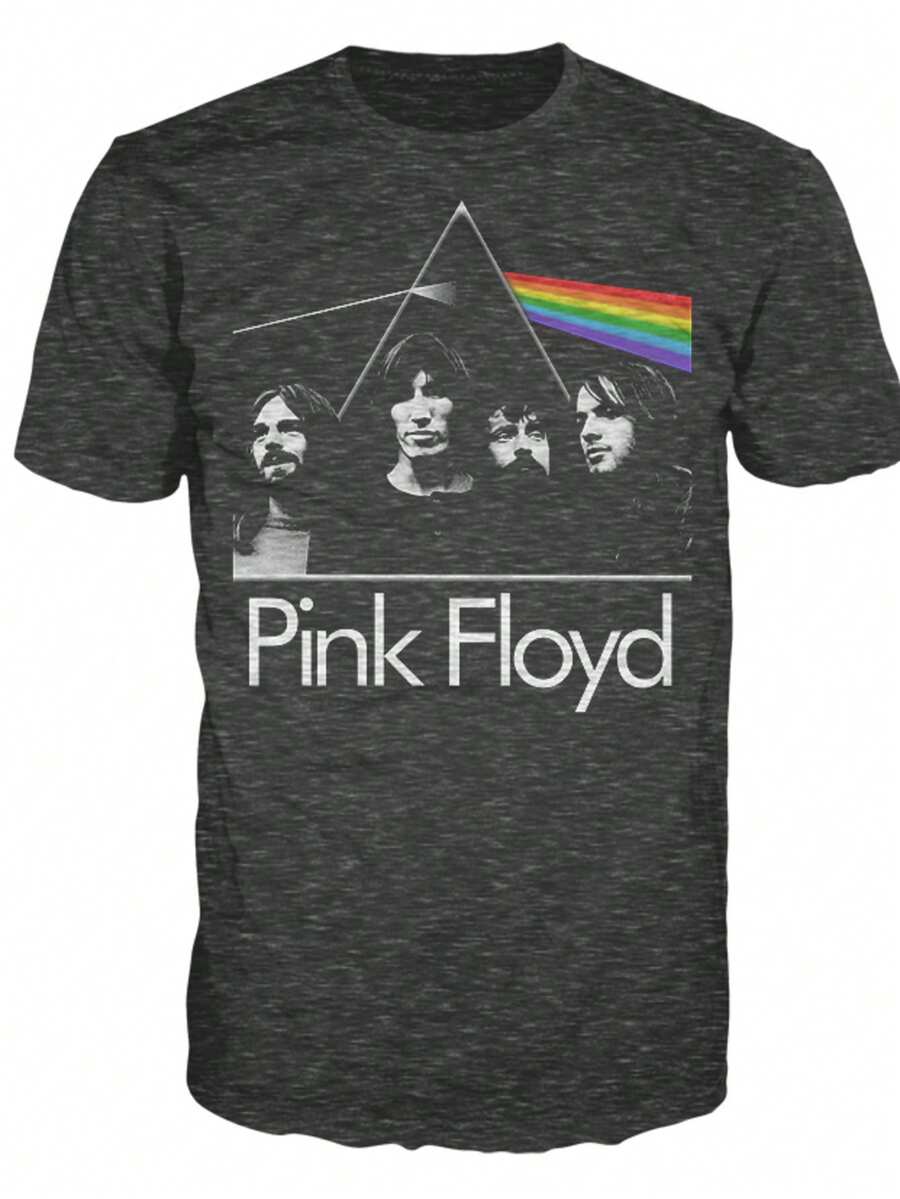 PINK FLOYD Pink Floyd The Band (Apvd MN) Dark-Heather-Grey T-Shirt ...