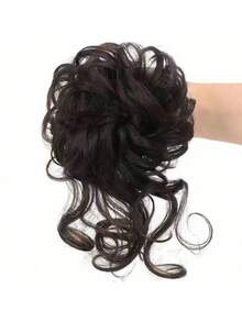 1pc Elegant Slouchy Viscose Hair Scrunchie Bun Maker Hair Accessory For ...