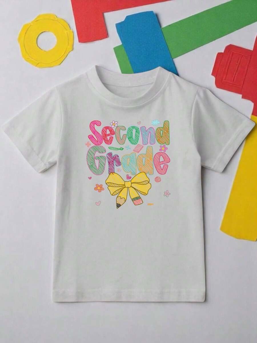 Second Grade Shirt, Second Grader T-Shirt, Kids 2nd Grade Tee, Gift For ...