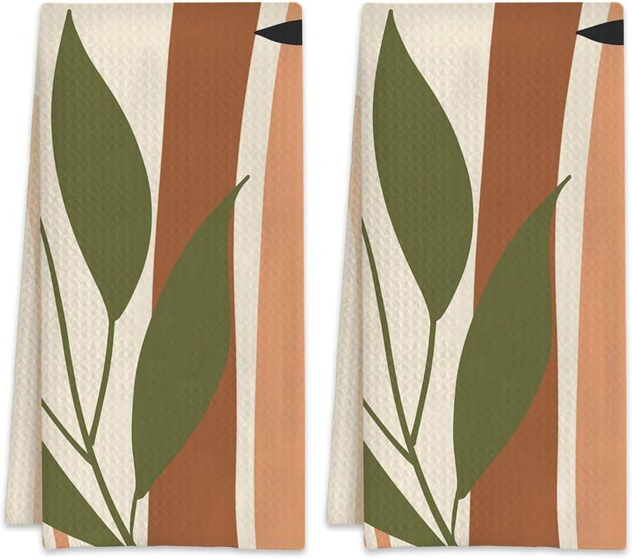 NITAHHHY Boho Daisy Flowers Groovy Retro Hand Towels,Set Of 2 Absorbent ...