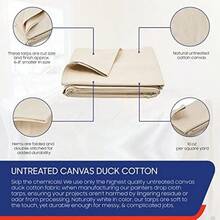 Tarps Now 15x30 Ft Painters Canvas Drop Cloth This Heavy Duty ...