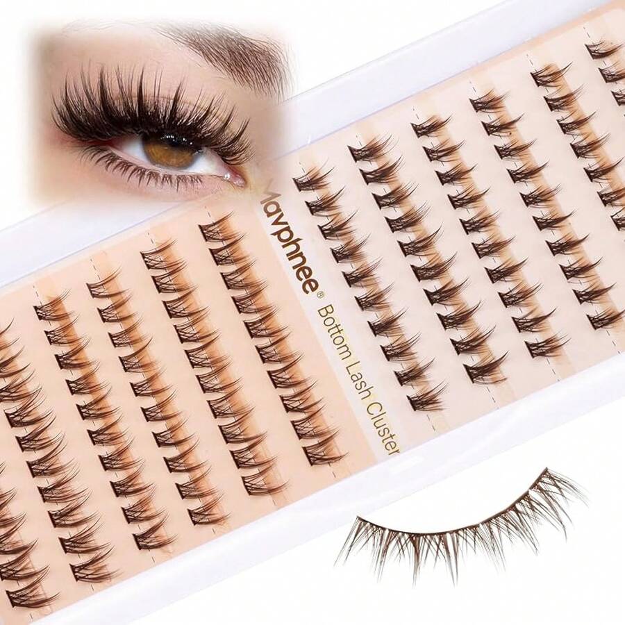 Spiky Lash Clusters Kit With Bottom Lashes Fairy Cluster Eyelashes CC ...