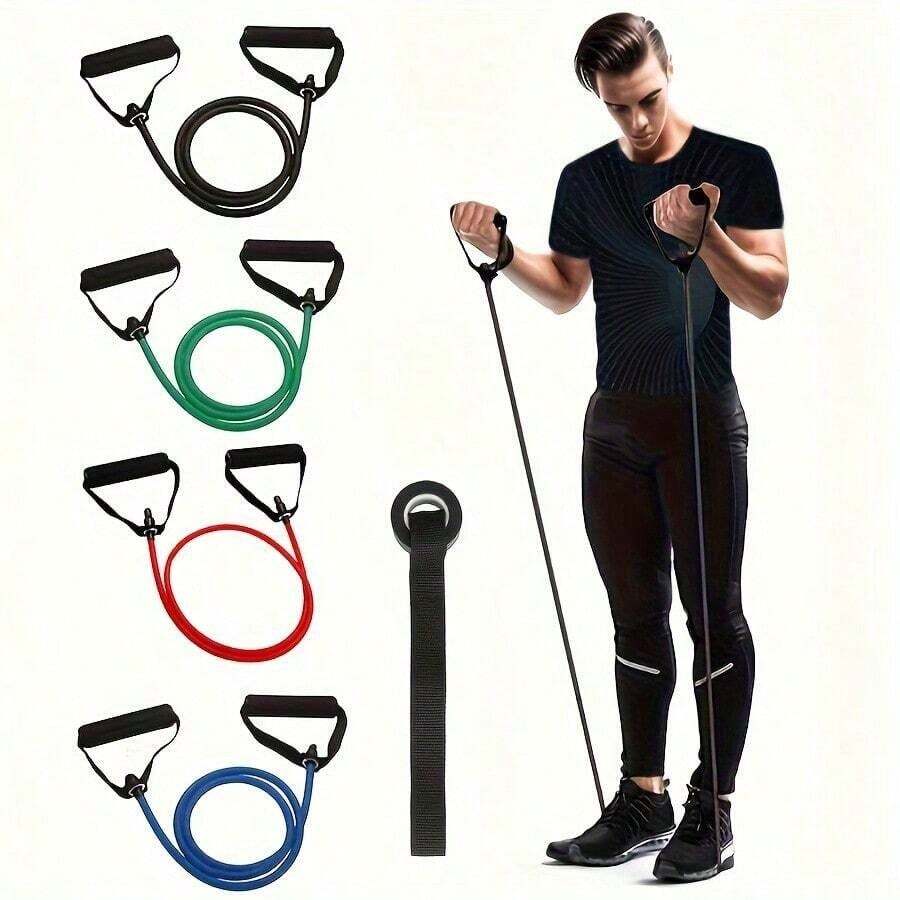 1pcs Fitness Resitance Band Stretch Band Exercise Sit-Up Rope Workout ...
