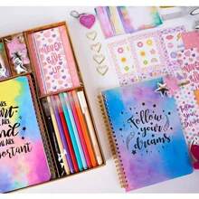 DIY Journal Kit For Girls Ages 8-14, Stationary & Diary Set With ...