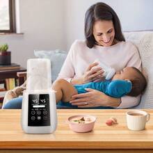 Bottle Warmer 6-In-1 Fast Baby Milk Warmer And Steriliser With LCD ...