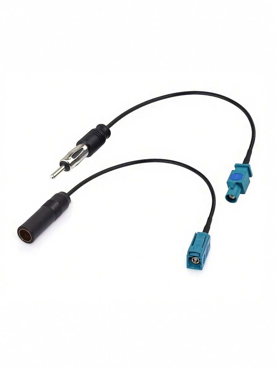 Universal Car Stereo FM/AM Radio Antenna Adapter Cable With DIN Plug ...