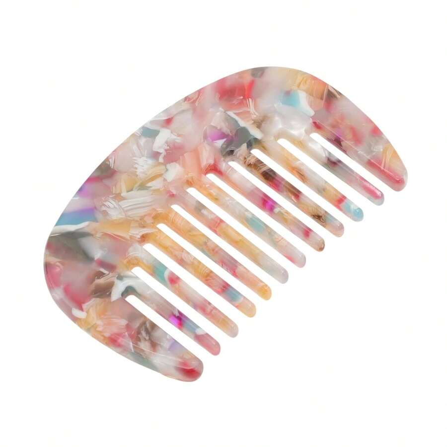 VOCOSTE Wide Tooth Combs For Women, Anti-Static Pocket Size Comb For Thick Curly Hair, Travel ...