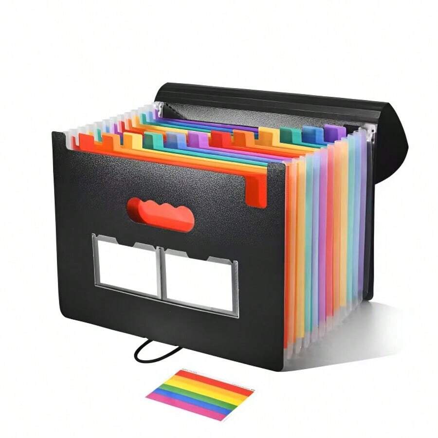 A4 Folder, Expandable File Classification Folder, Colorful Folder ...