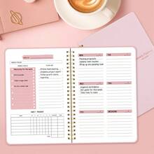 A5 Weekly Planner Spiral Bound Daily Planner, Simple & Fashionable ...